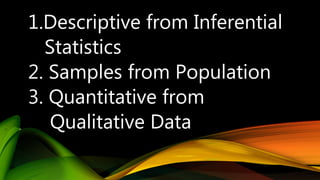 Exercise 1:Division of stat | PPT
