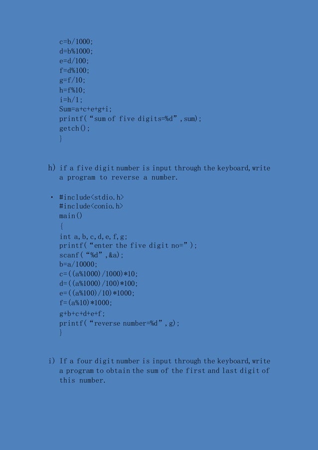 Let us c (by yashvant kanetkar) chapter 1 solution | DOCX