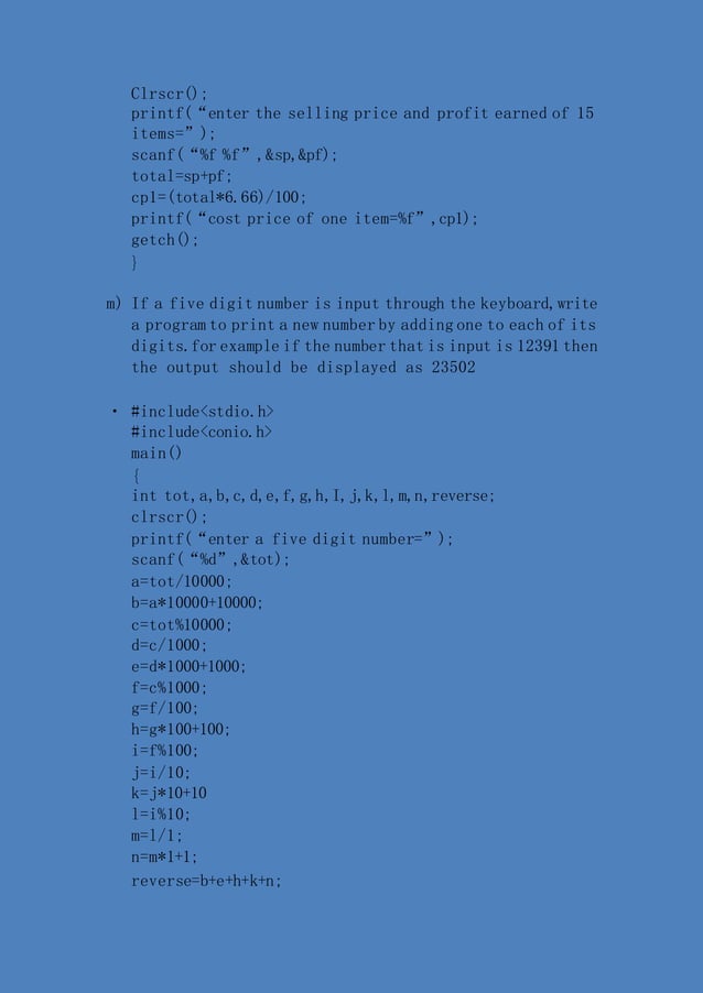 Let us c (by yashvant kanetkar) chapter 1 solution | DOCX