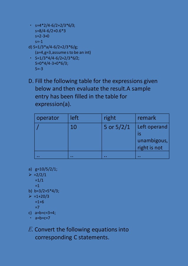 Let us c (by yashvant kanetkar) chapter 1 solution | DOCX