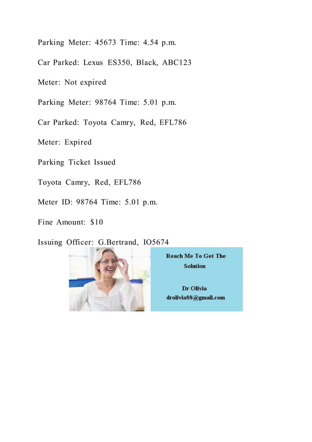 Exercise1[5points]Create the following classe | DOCX