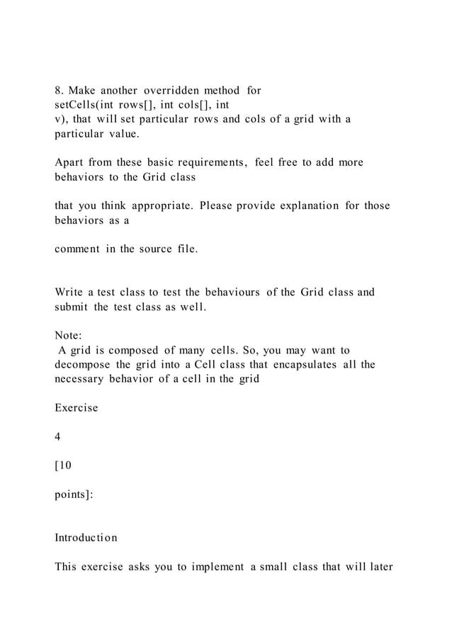 Exercise1 5points Create The Following Classe Pdf 