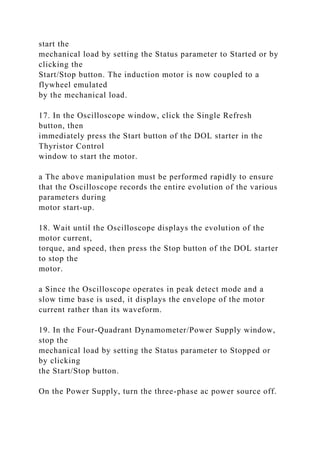 Exercise 1 – DOL Starters and Soft Starters Procedure Outlin.docx