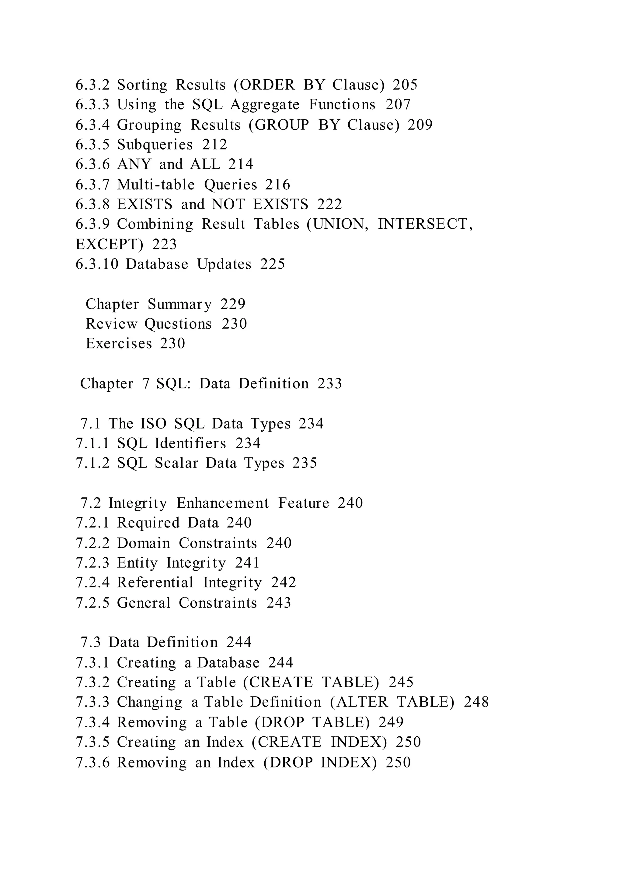 Exercise 1The DreamHome case study 16.13 of the textbook. Crea | DOCX
