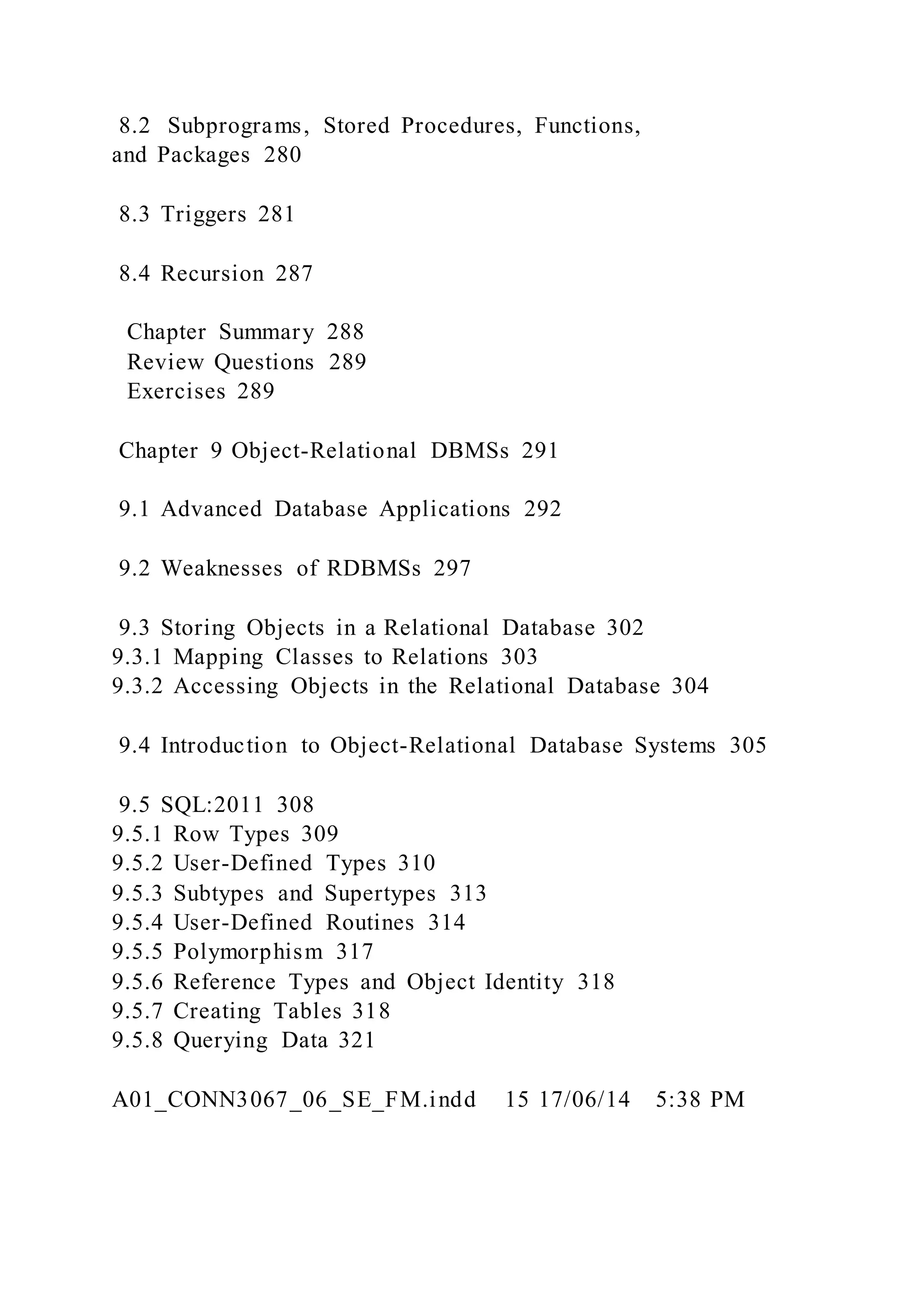 Exercise 1The DreamHome case study 16.13 of the textbook. Crea | DOCX