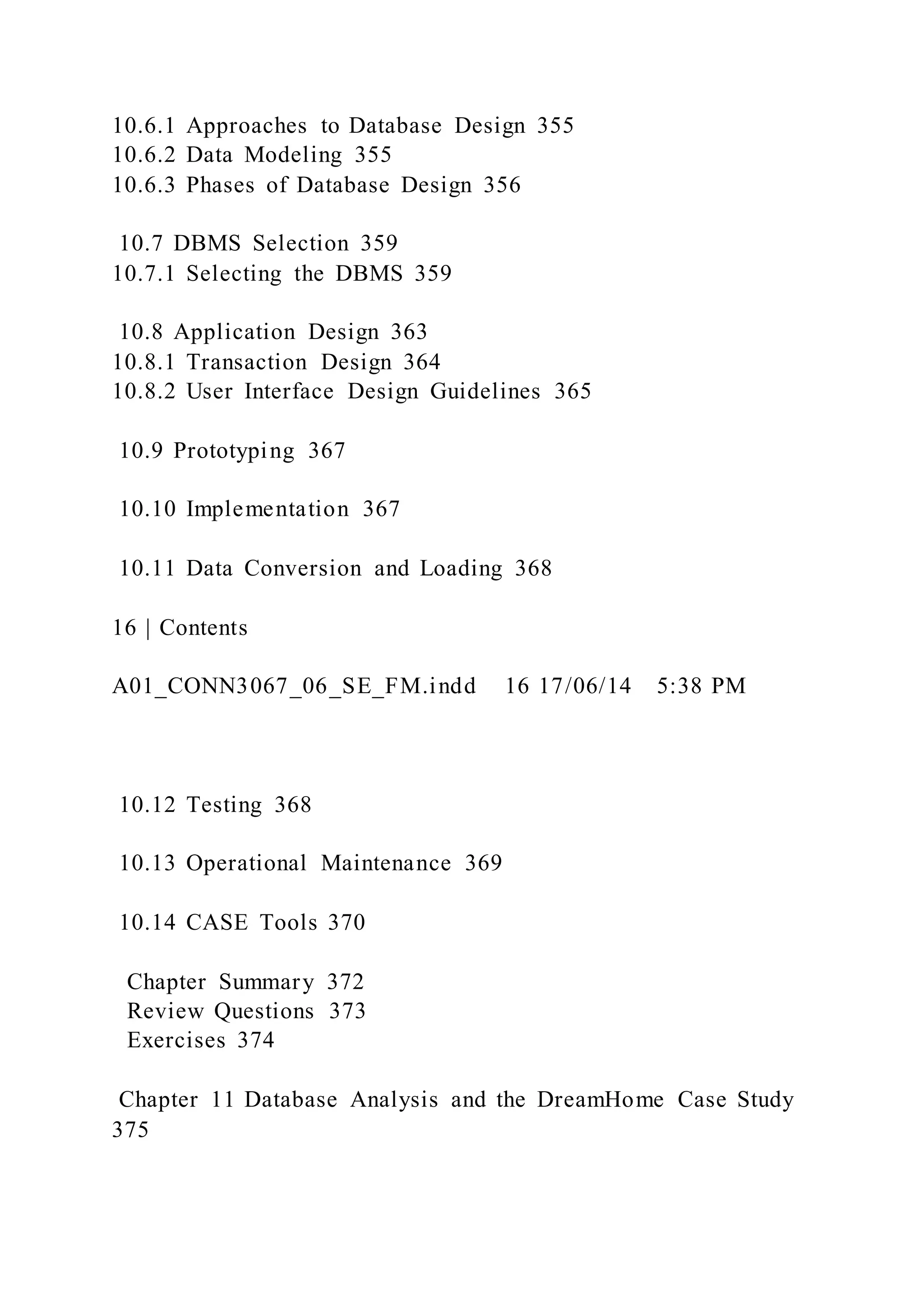 Exercise 1The DreamHome case study 16.13 of the textbook. Crea | DOCX