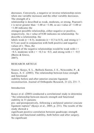 EXERCISE 24 UNDERSTANDING PEARSONS r, EFFECT SIZE, AND PERCEN.docx