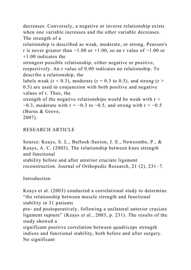 EXERCISE 24 UNDERSTANDING PEARSONS r, EFFECT SIZE, AND PERCEN.docx