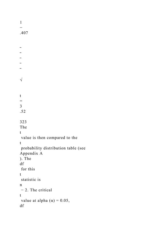 Exercise 29calculating Simple Linear Regressionsimple Linear Regdocx