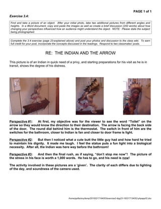 Exercise 3 4 (Pg 23) | DOC