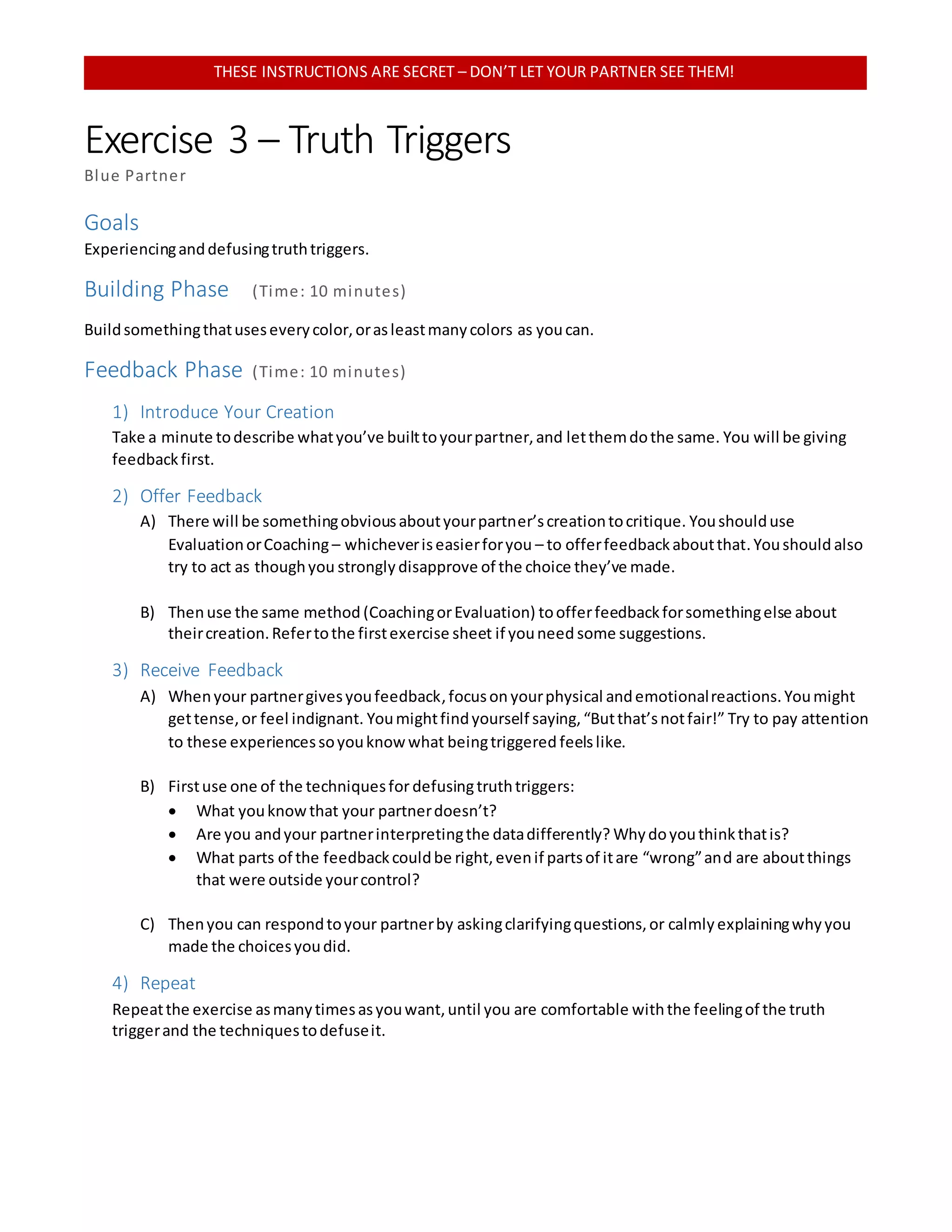 Exercise 3 (Blue) - Truth Triggers | DOCX