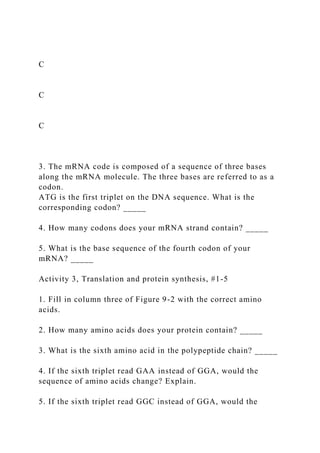 Exercise 8, Human GeneticsActivity 1, Understanding genetics t.docx