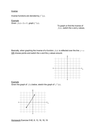 Exercise #9 notes | PDF