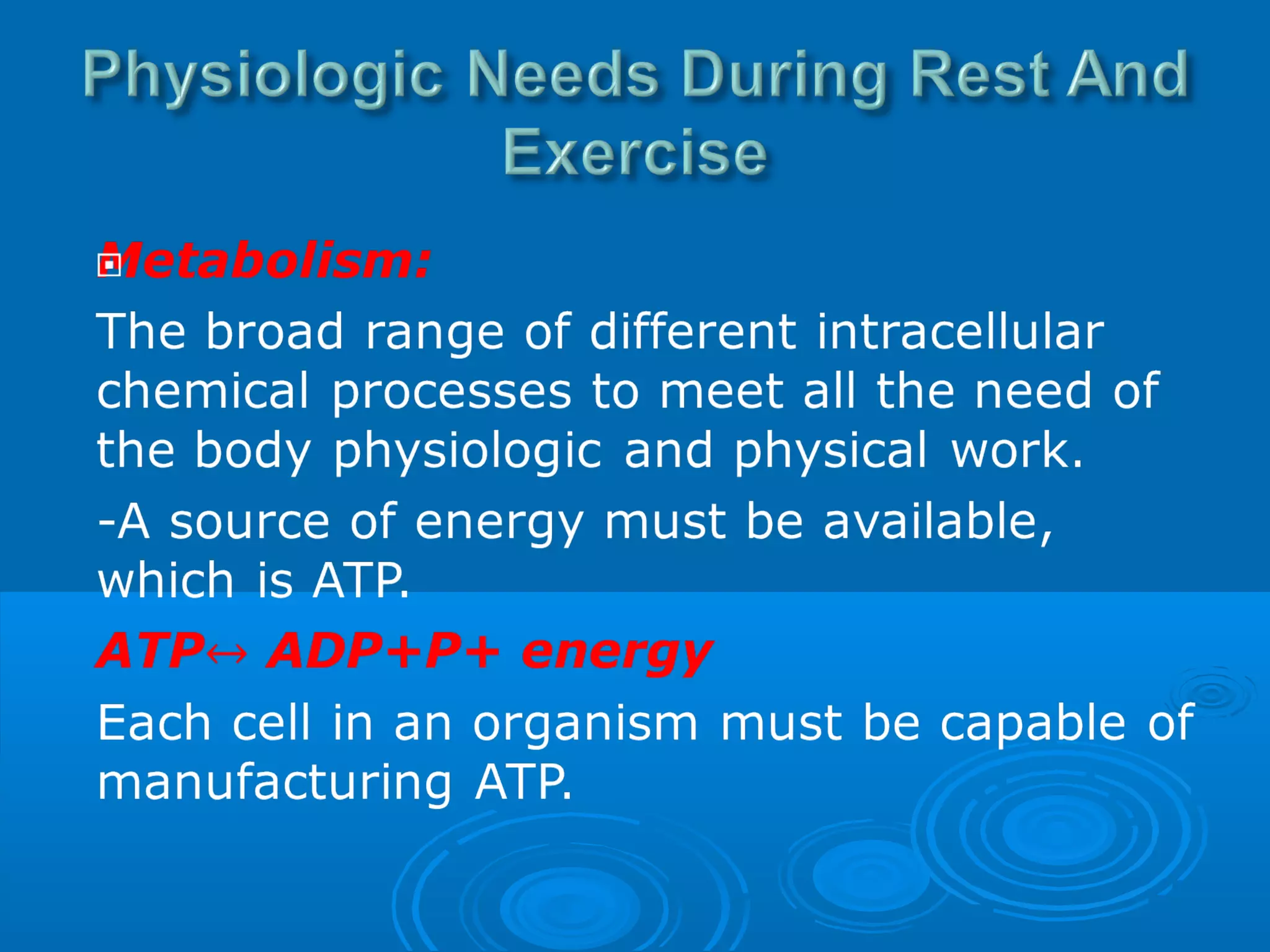 Exercise Adaptation and CPET | PPT