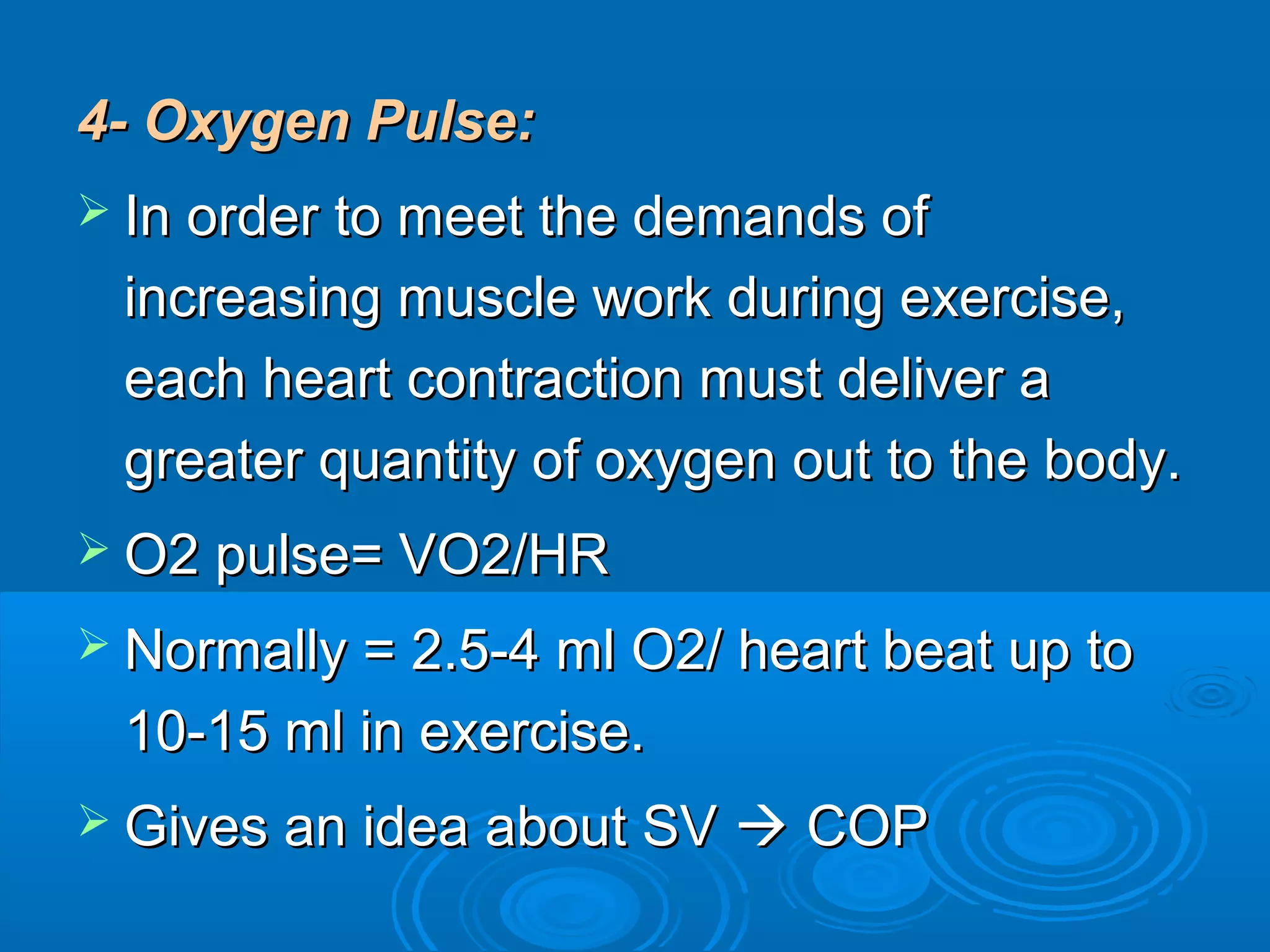 Exercise Adaptation and CPET | PPT