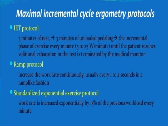 Exercise Adaptation and CPET | PPT