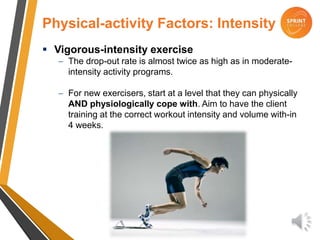 Exercise Adherence and Motivation | PPTX