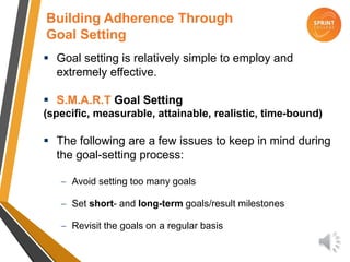 Exercise Adherence and Motivation | PPTX