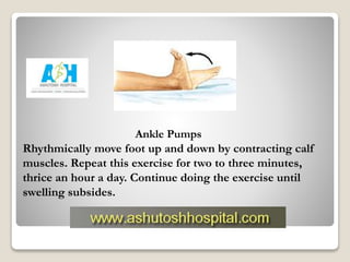 Exercise after Total Knee Replacement Surgery | PPTX