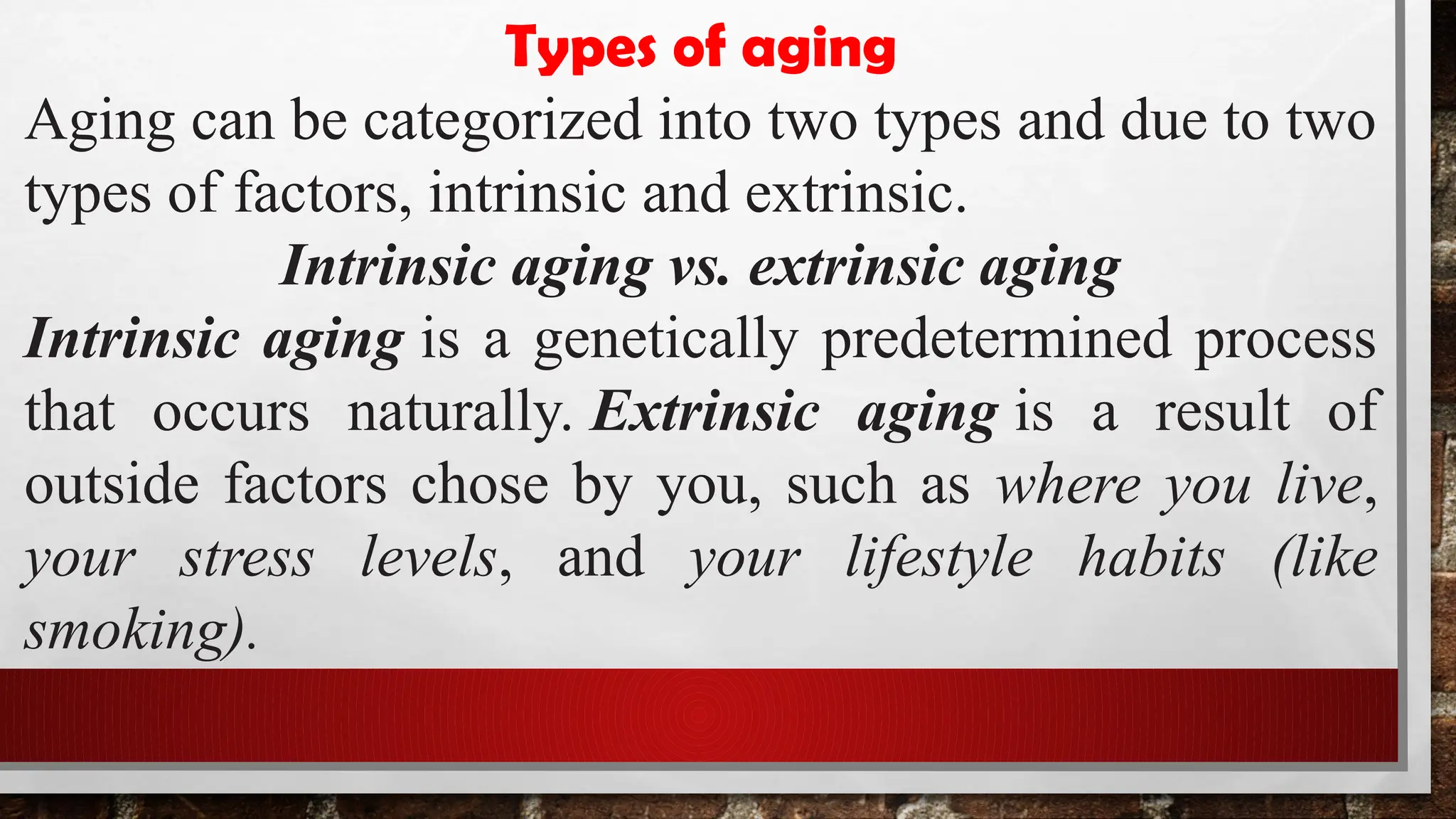 Pediatric Exercise Science: Exercise and Aging.pptx