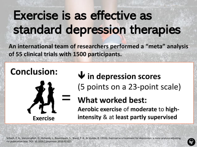 Exercise and depression for slideshare | PDF | Physical Therapy | Wellness