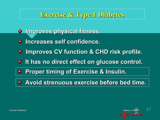 Exercise for Diabetes by Selim | PPT | Diabetes | Diseases and Conditions