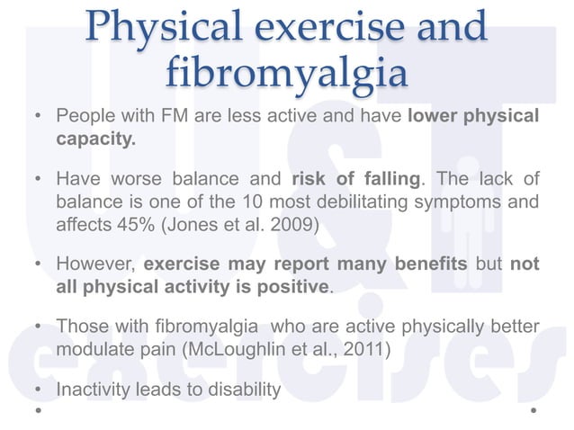Exercise and fibromyalgia | PPTX
