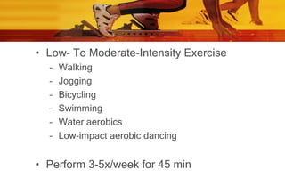 Exercise and fitness | PPTX