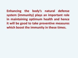 Exercise and immuniy | PPTX