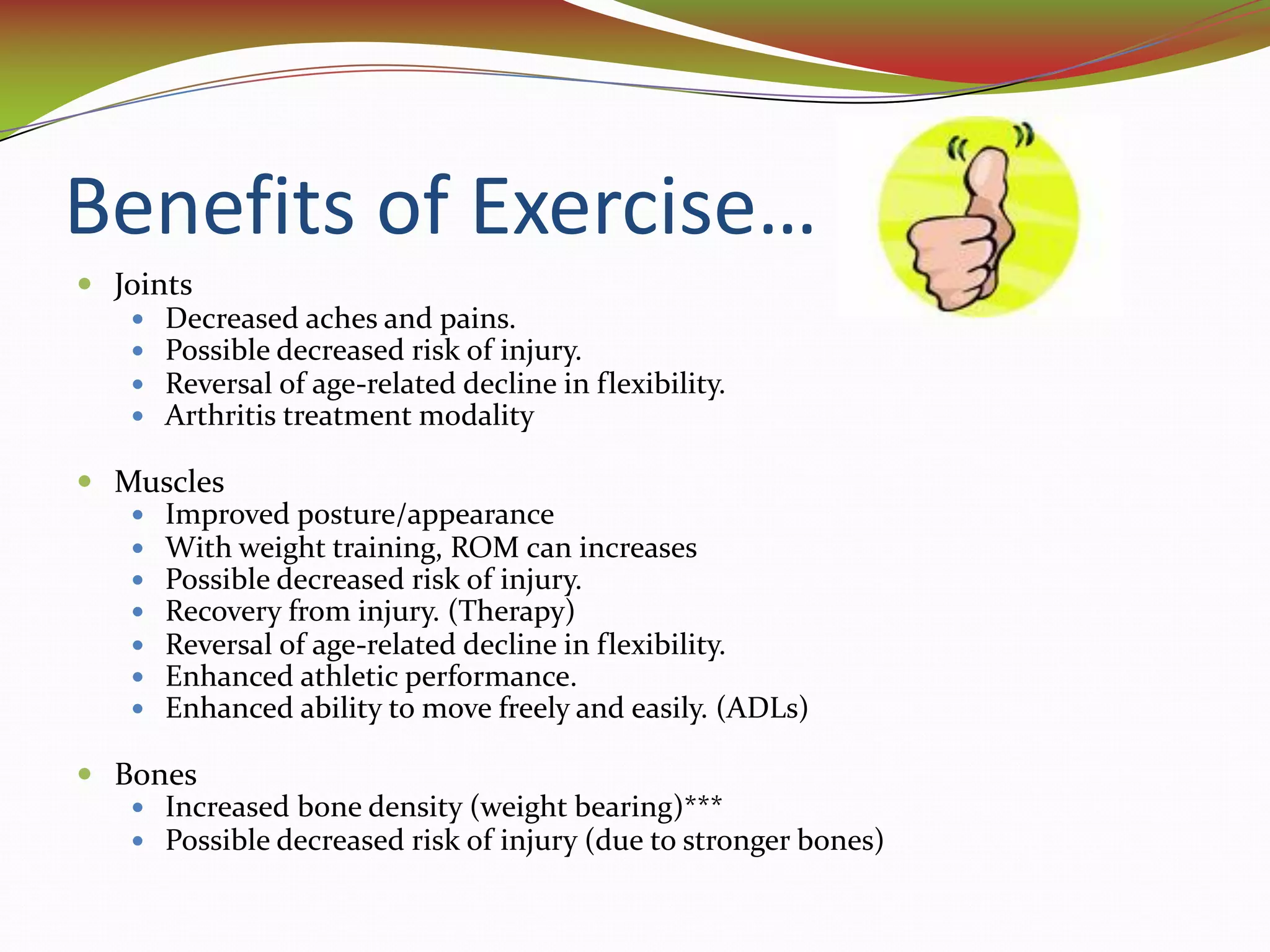 Exercise and movement | PDF