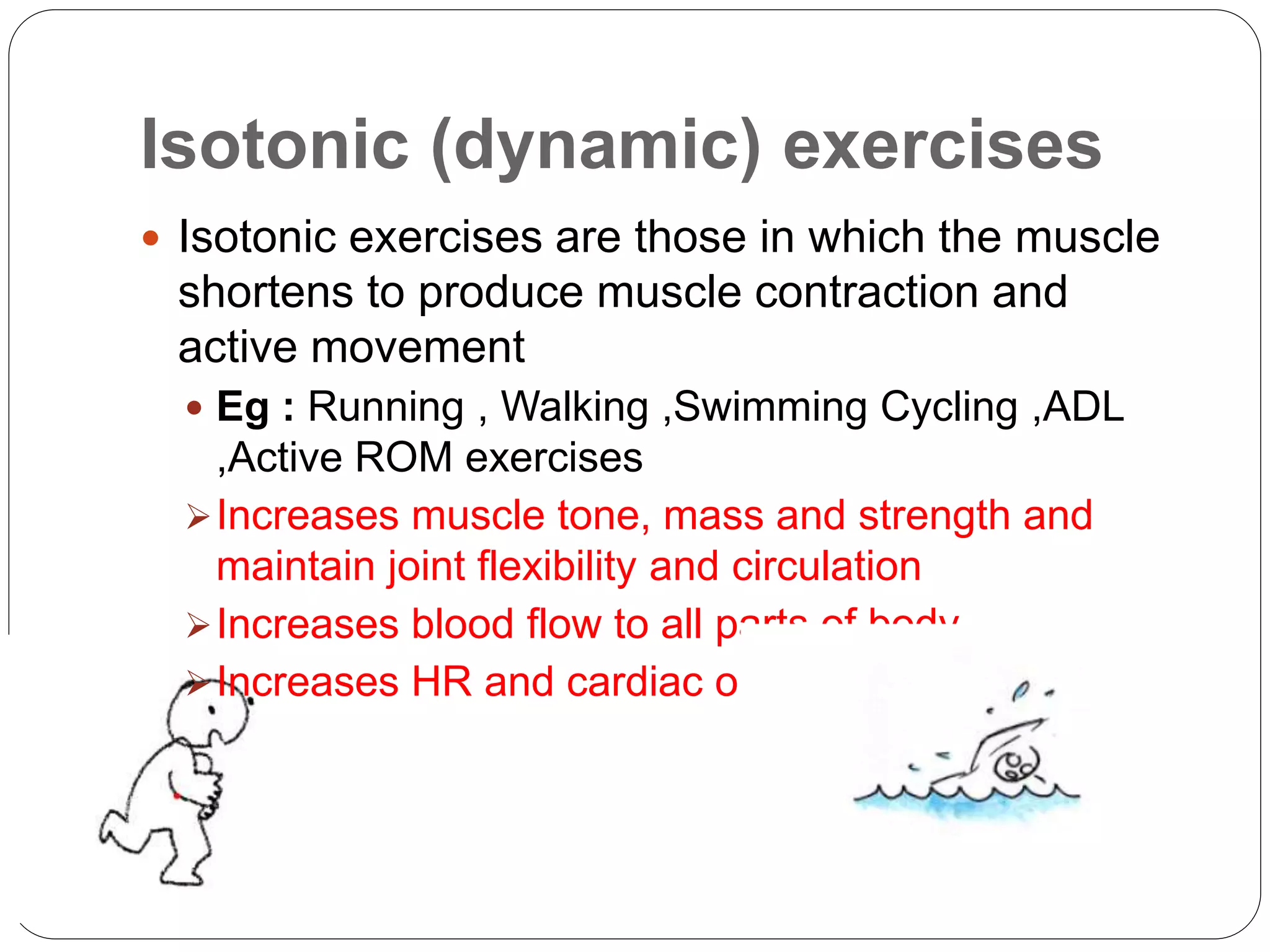 Exercise and range of motion exercises | PPTX