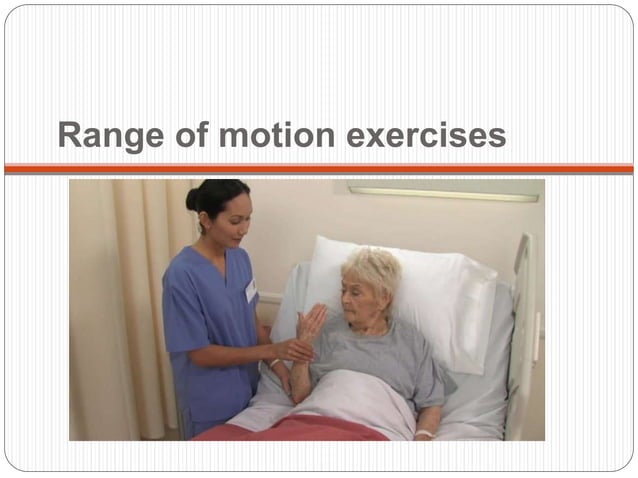 Exercise and range of motion exercises | PPTX | Physical Therapy | Wellness