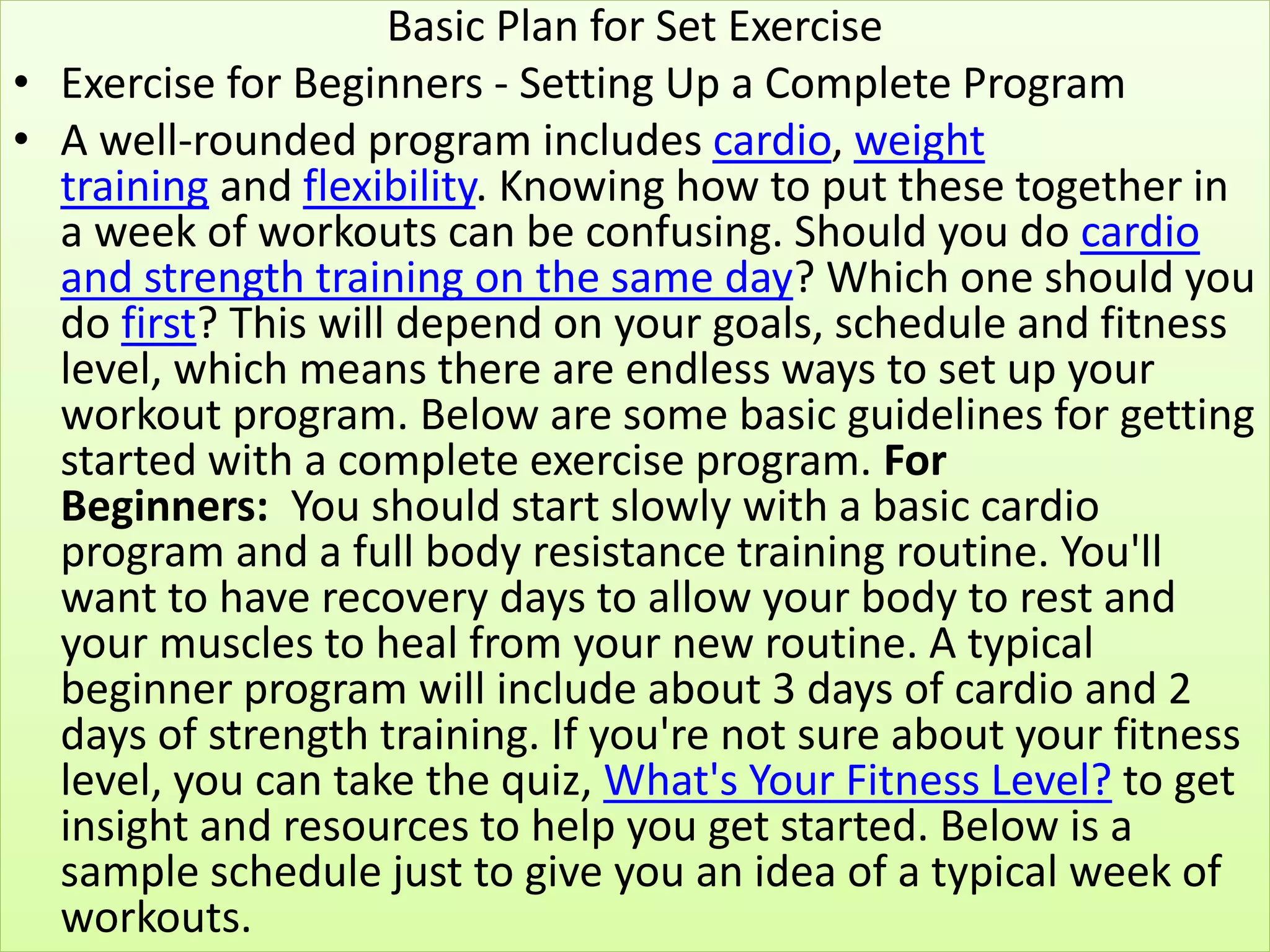 Exercise and sports science | PPTX