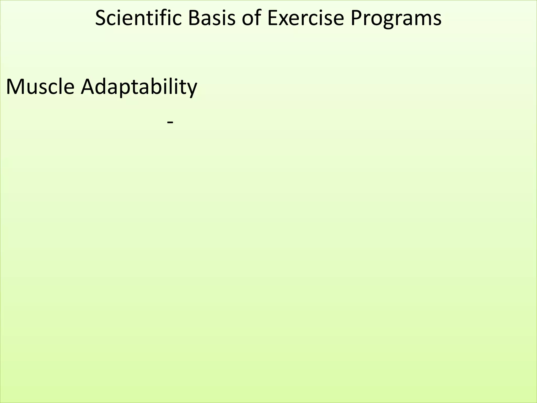 Exercise and sports science | PPTX