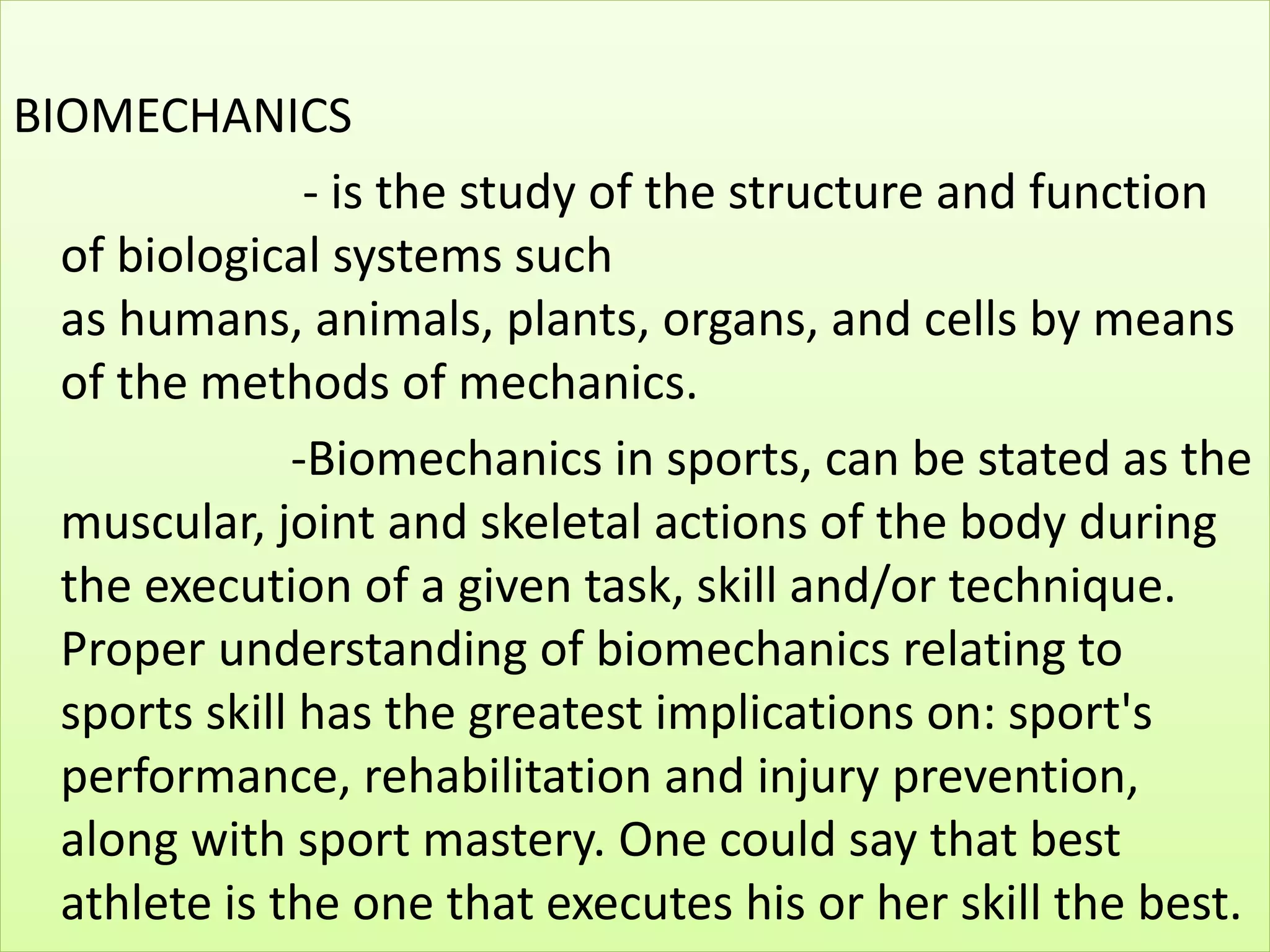 Exercise and sports science | PPTX