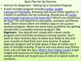Exercise and sports science | PPTX