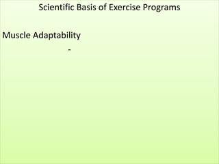 Exercise and sports science | PPTX