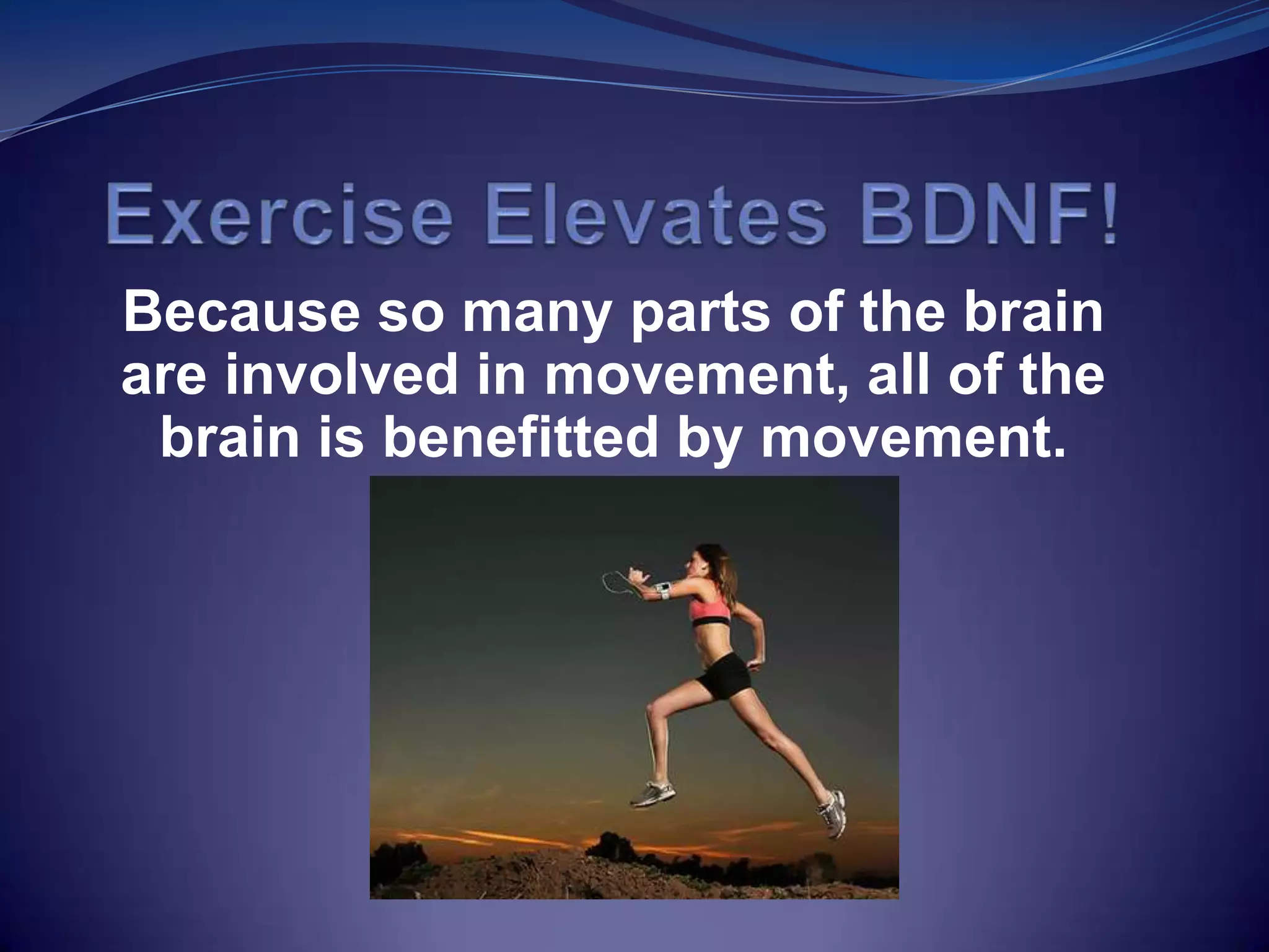 Exercise and the brain | PPTX
