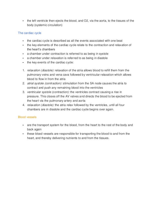 Exercise and the cardiovascular system