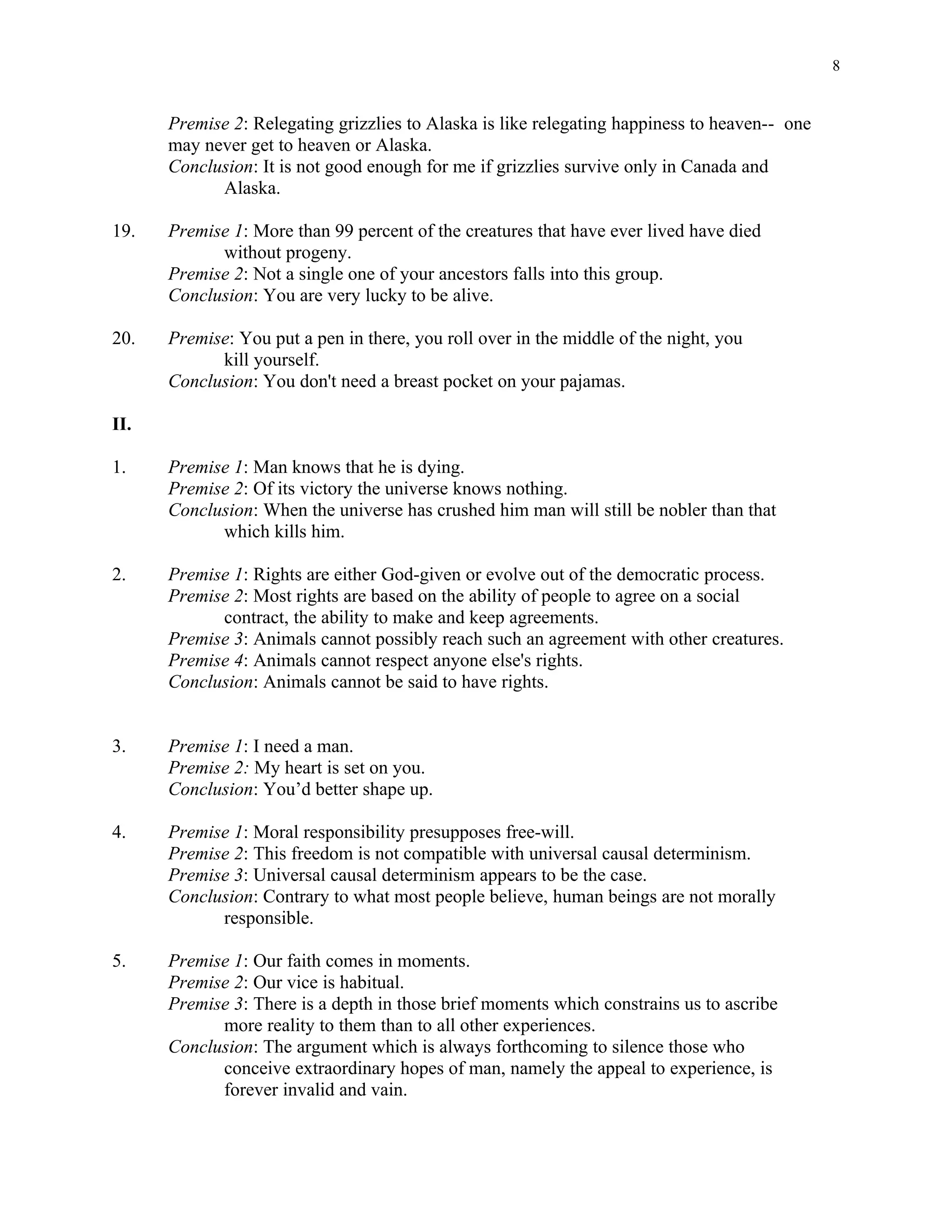 Exercise answers chapter 1, 2 & 3 | DOC