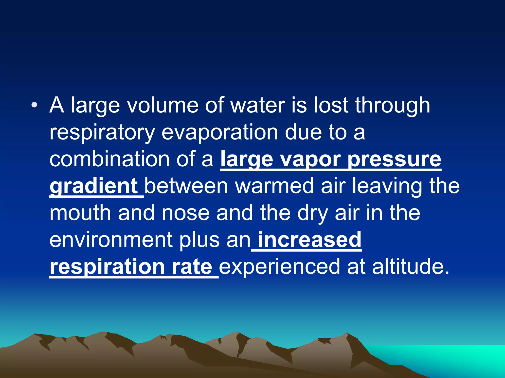 Exercise at altitude | PPTX