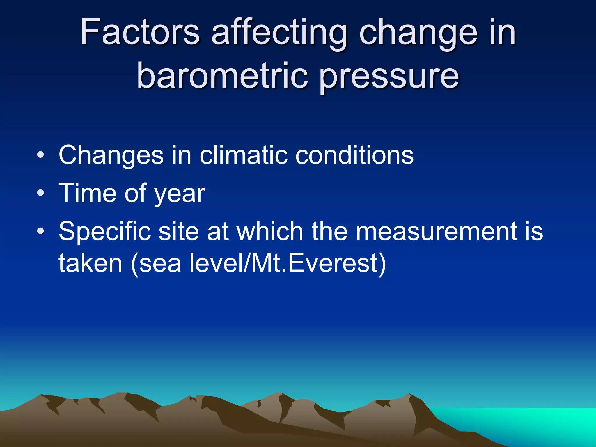 Exercise at altitude | PPTX | Lung and Respiratory Health | Diseases ...
