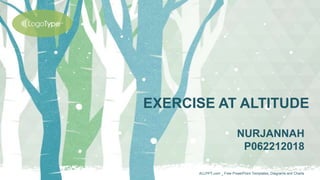 exercise at altitude.pptx