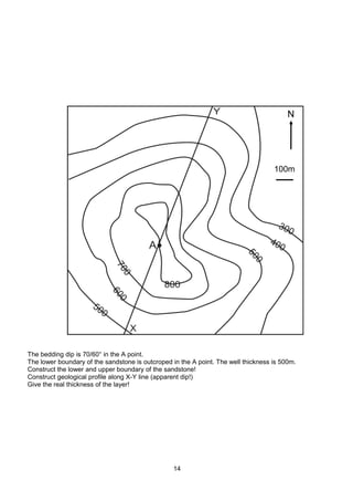 Exercise book geological mapping 2015 | DOC
