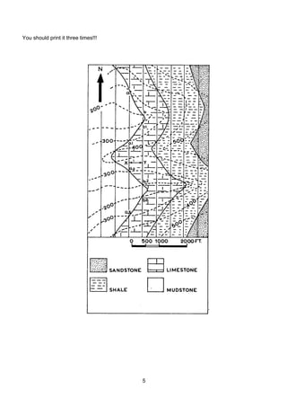 Exercise book geological mapping 2015 | DOC