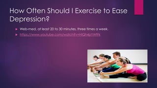 Exercise and Depression | PPTX