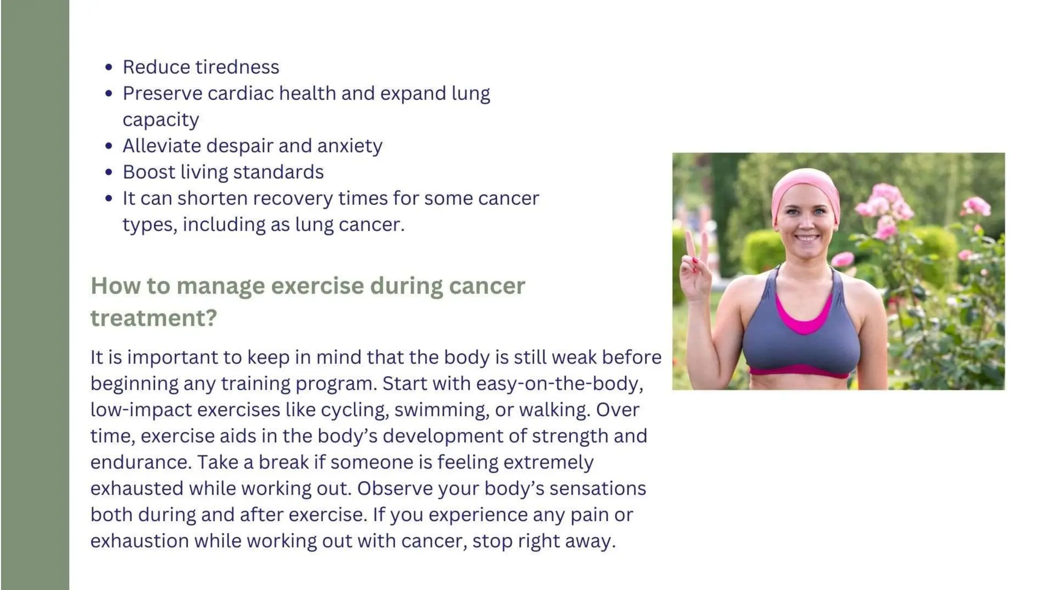 Exercise During Cancer Treatment What You Should Know.pptx
