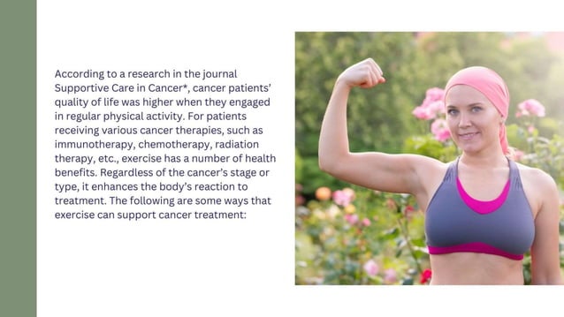 Exercise During Cancer Treatment What You Should Know.pptx