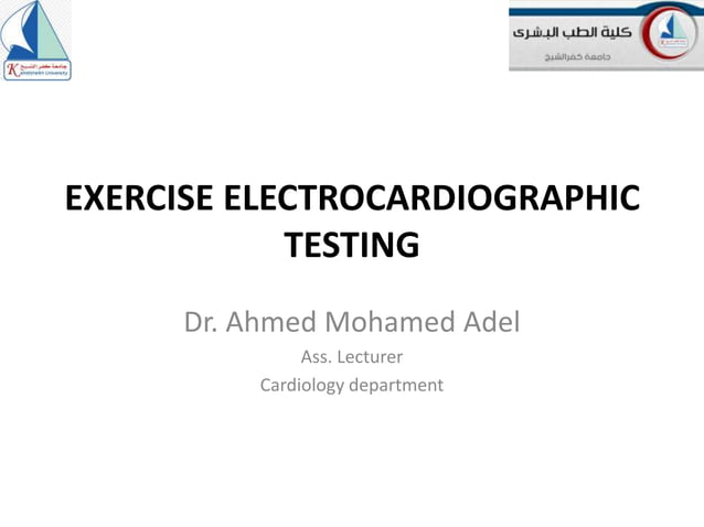 Exercise electrocardiography - basic consideration | PPTX | Heart and ...