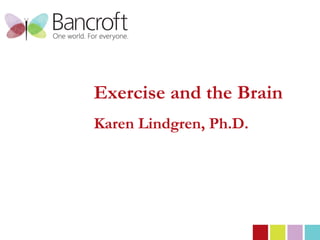 Exercise effects on_the_brain | PPT